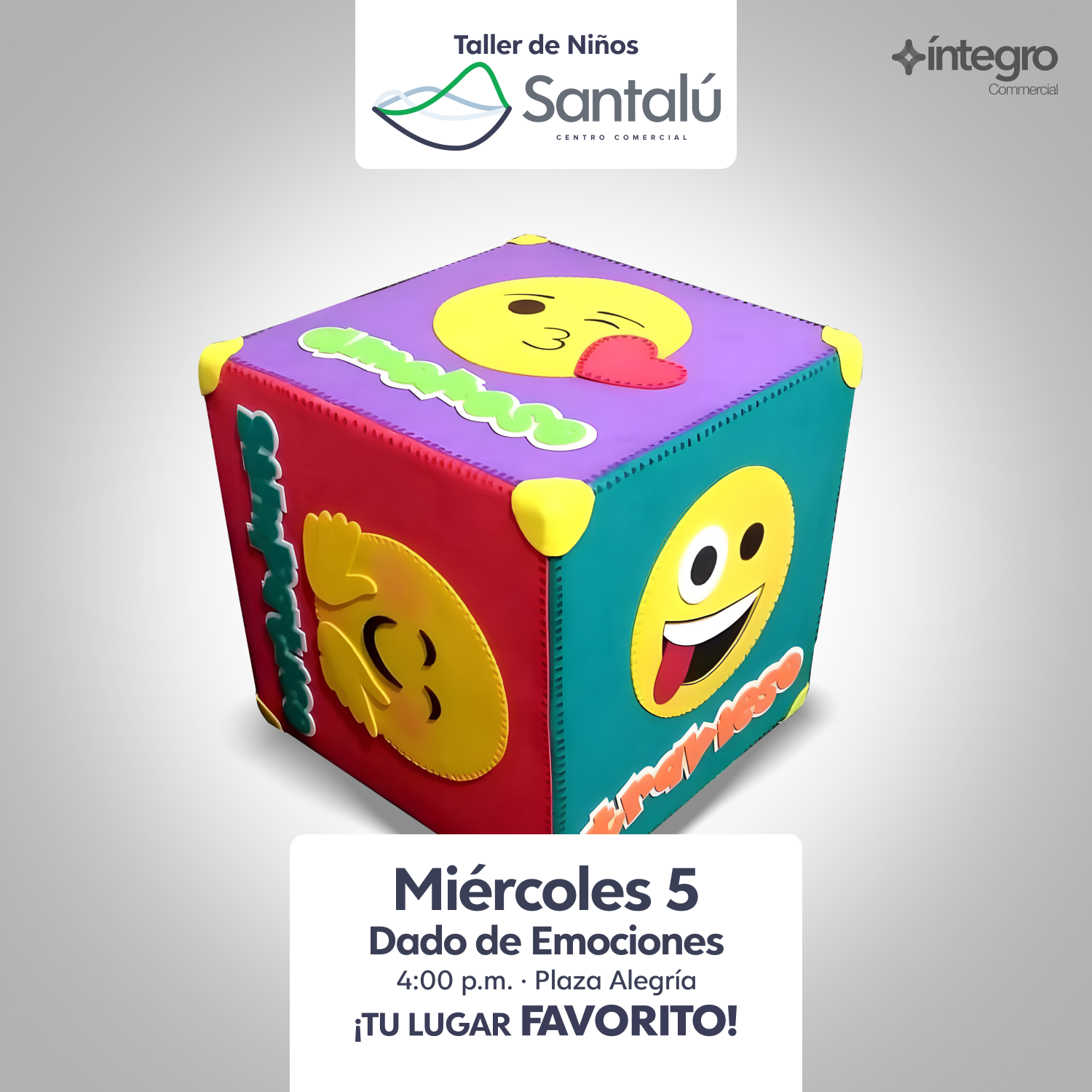 Decora tu dado de emociones. - Santalú